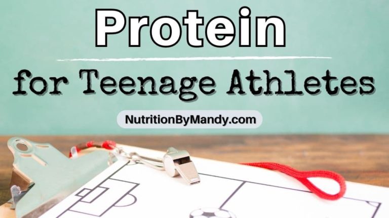 Protein for Teenage Athletes - Nutrition By Mandy
