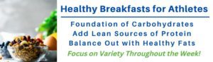 3 Keys to Building a Healthy Breakfast for Athletes - Nutrition By Mandy