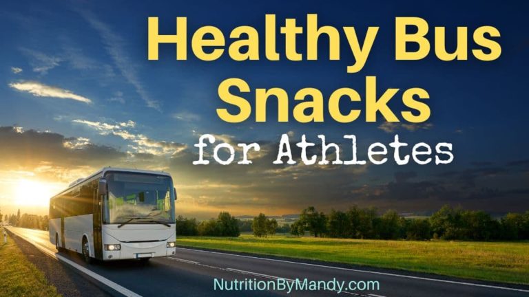 Healthy Bus Snacks for Athletes - Nutrition By Mandy