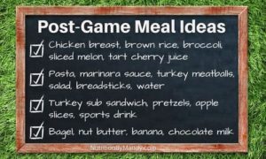 How to Plan An Ideal Post-Game Meal for Athletes - Nutrition By Mandy