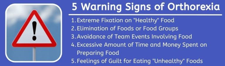 5 Warning Signs of Orthorexia in Athletes - Nutrition By Mandy