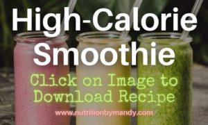 Creating High Calorie Smoothies for Weight Gain in Athletes - Nutrition ...