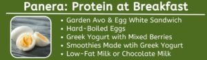 Panera High-Protein Options for Athletes - Nutrition By Mandy