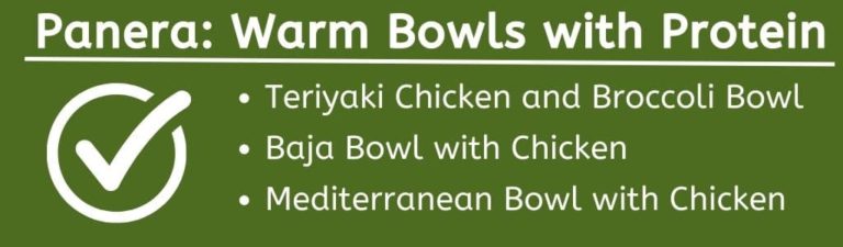 Panera High-Protein Options for Athletes - Nutrition By Mandy