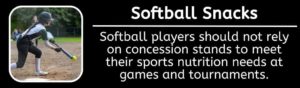 Best Softball Snack Ideas for Games and Tournaments - Nutrition By Mandy