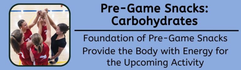 Best Pre-Game Snacks: Ideas for Athletes - Nutrition By Mandy