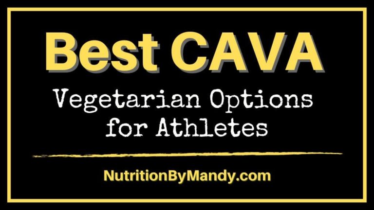 Best CAVA Vegetarian Options for Athletes - Nutrition By Mandy