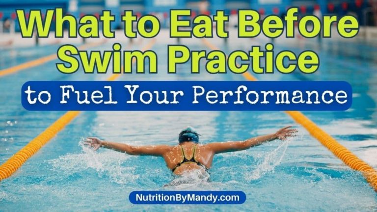 What to Eat Before Swim Practice to Fuel Your Performance - Nutrition ...