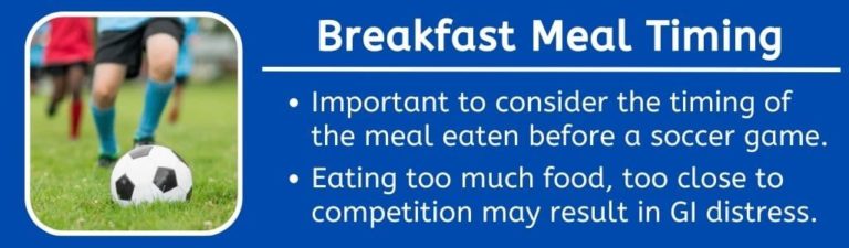 Best Breakfast Before a Soccer Game - Nutrition By Mandy