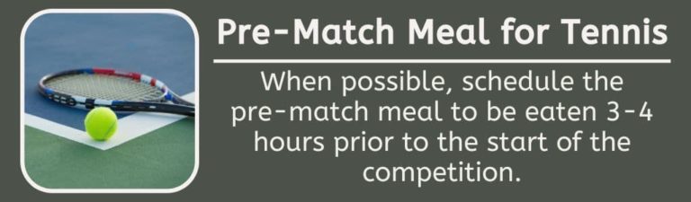 What to Eat Before a Tennis Match - Nutrition By Mandy