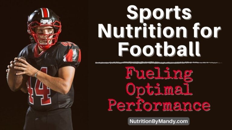 Sports Nutrition for Football: Fueling Optimal Performance - Nutrition ...