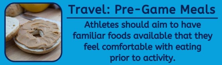 9 Practical Travel Nutrition Tips for Athletes - Nutrition By Mandy