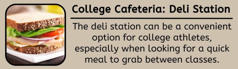 College Cafeteria Food: Healthy Options for Athletes - Nutrition By Mandy