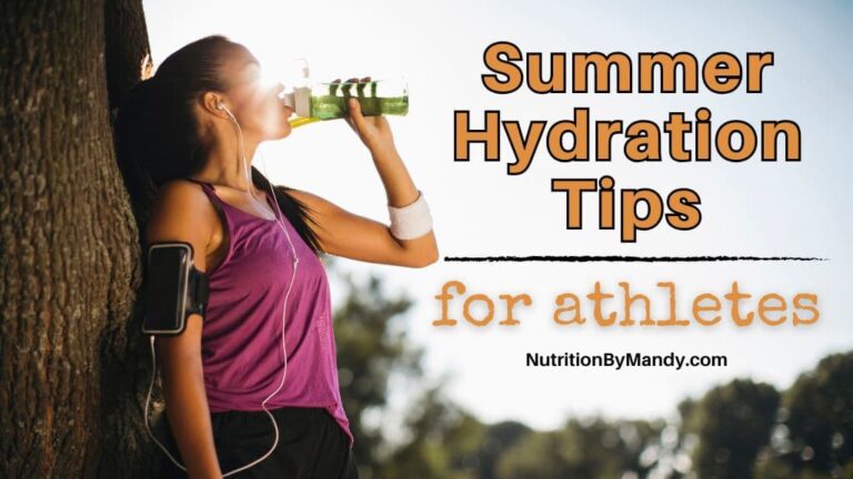 Beat the Heat: Summer Hydration Tips for Athletes - Nutrition By Mandy