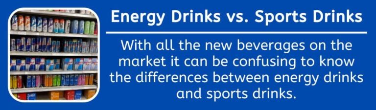 Energy Drinks vs. Sports Drinks: What’s the Difference? - Nutrition By ...